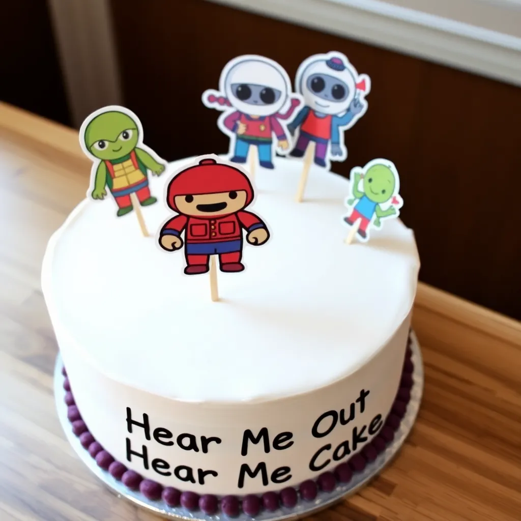 Hear Me Out Cake Creator - AI Create hear me out cake ideas