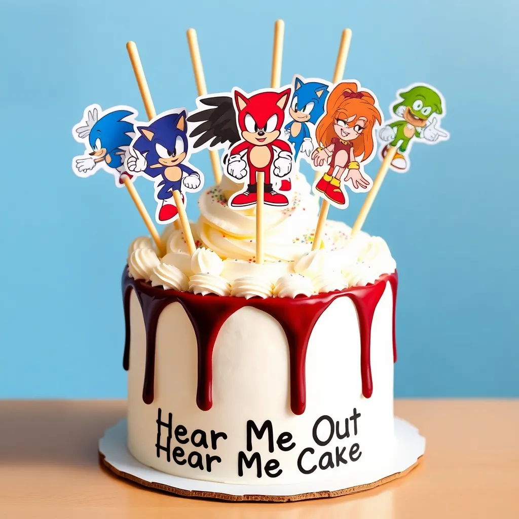 Hear Me Out Cake : sonic - Hear me out cake Creator