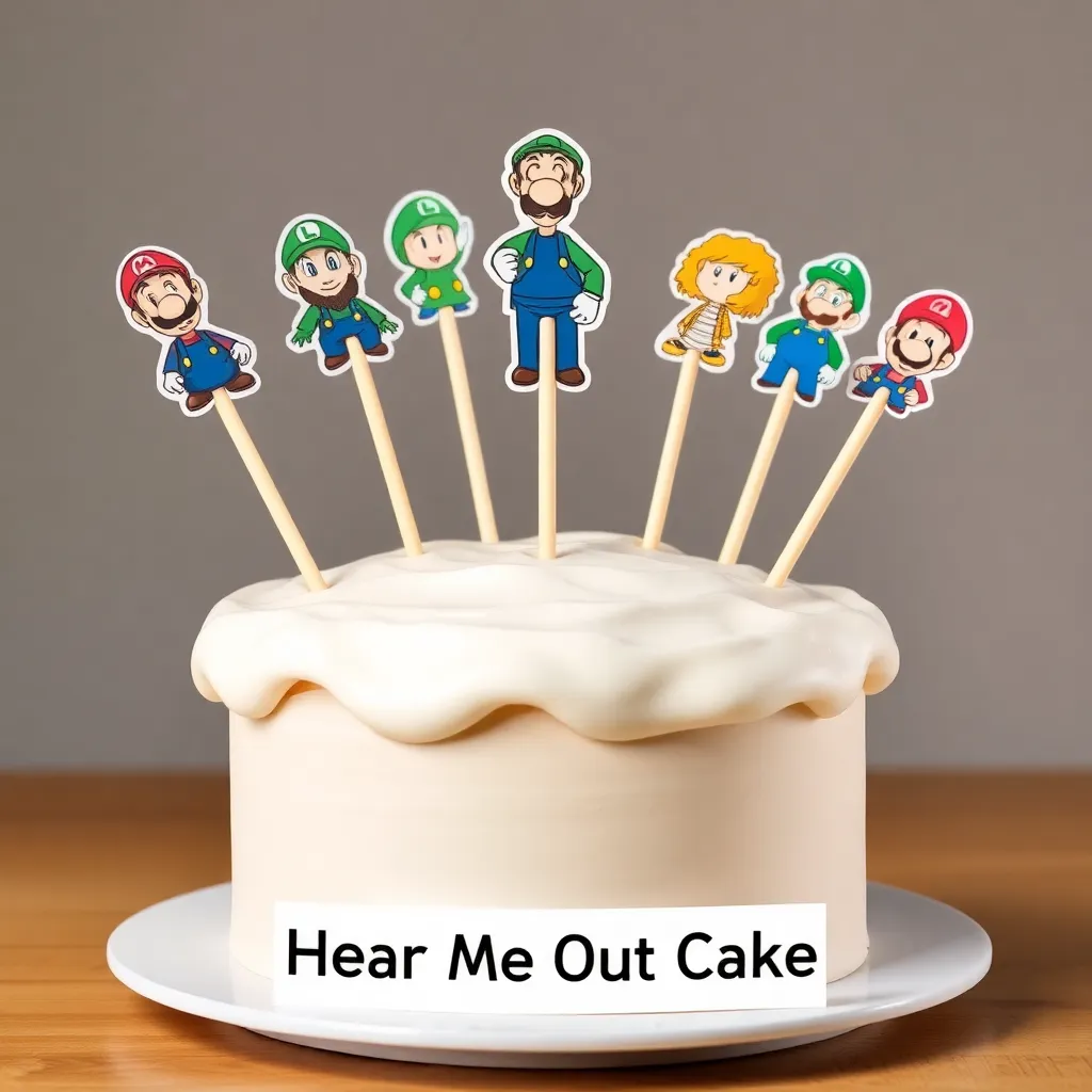 Hear Me Out Cake : Luigi - Hear me out cake Creator