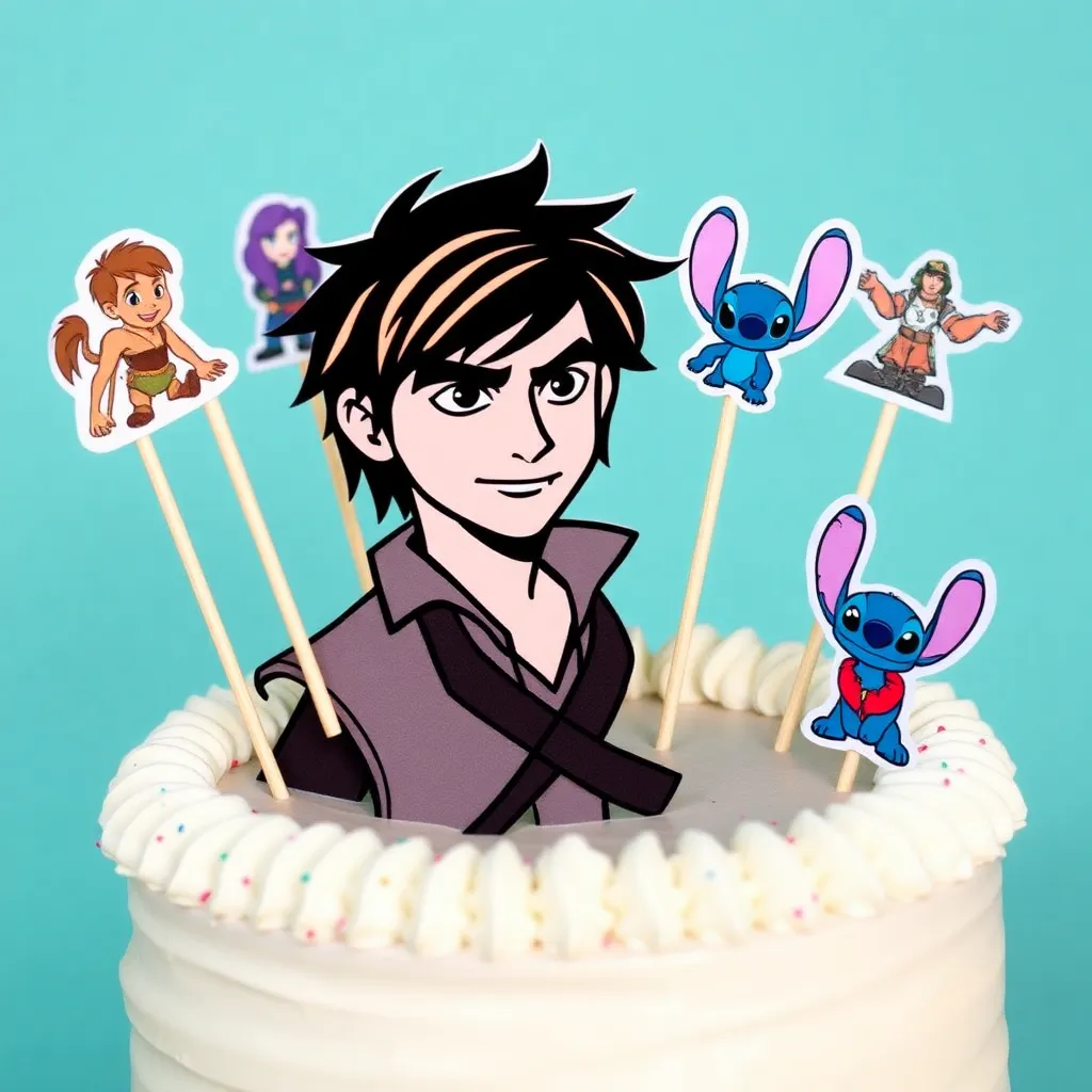 Hear Me Out Cake : Flynn Rider (Tangled) – The smirk. The sarcasm. The ...