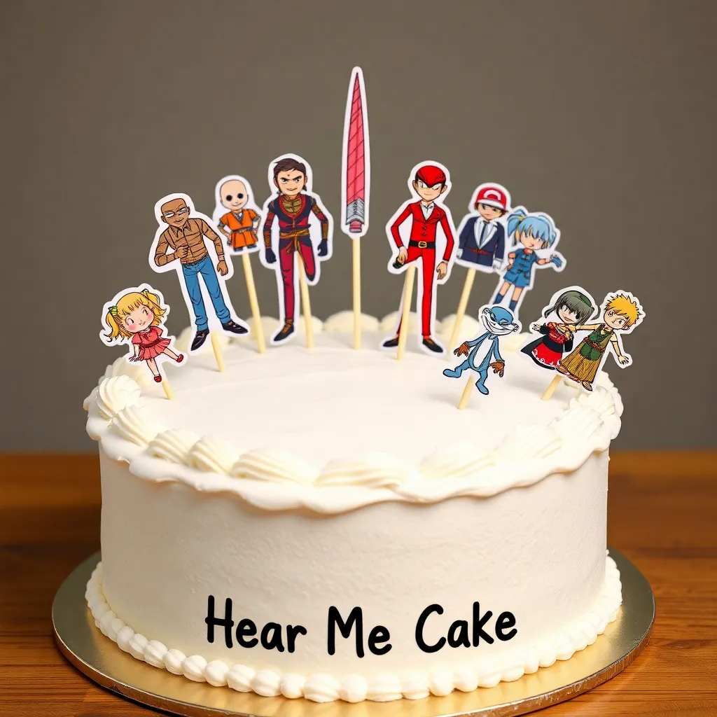 Hear Me Out Cake : yoru chainsaw man loona looney toones falling devil ...