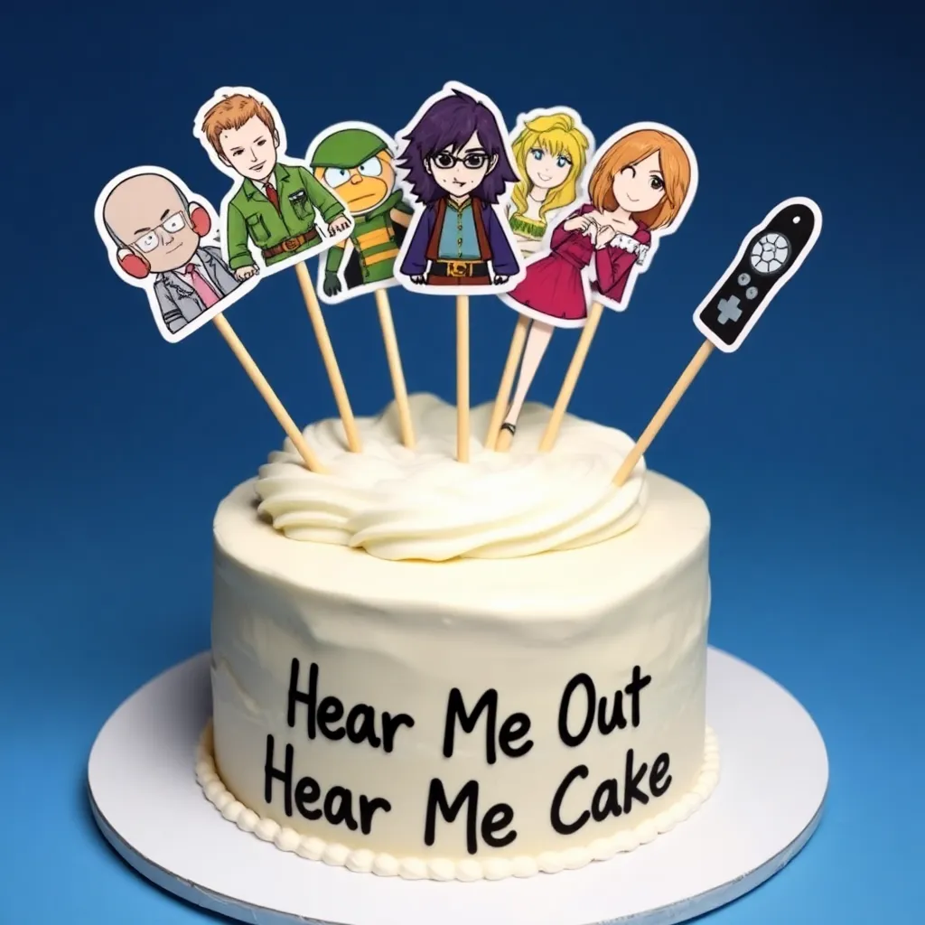 Hear Me Out Cake : rhea ripley - Bolo Hear Me Out Creator