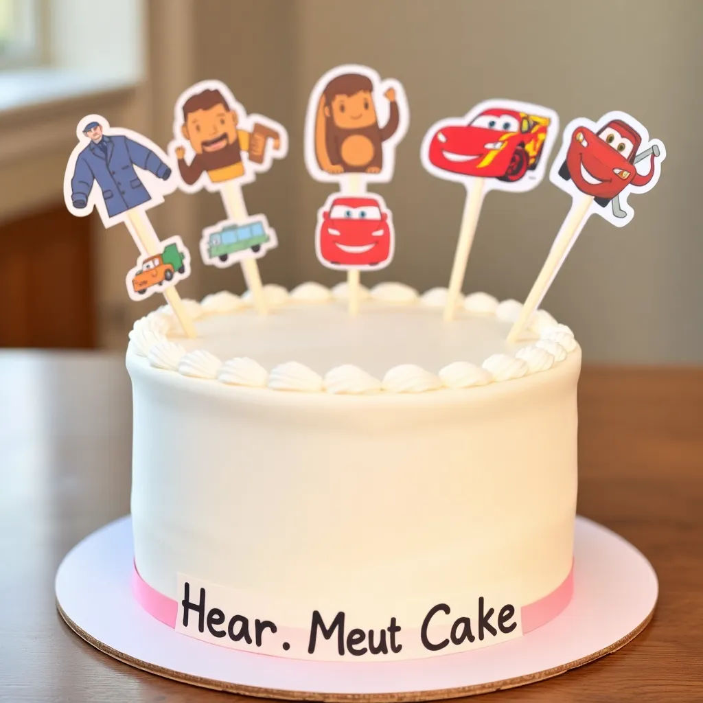 Torta Hear Me Out : Cars pixar - Torta Hear Me Out Creatore